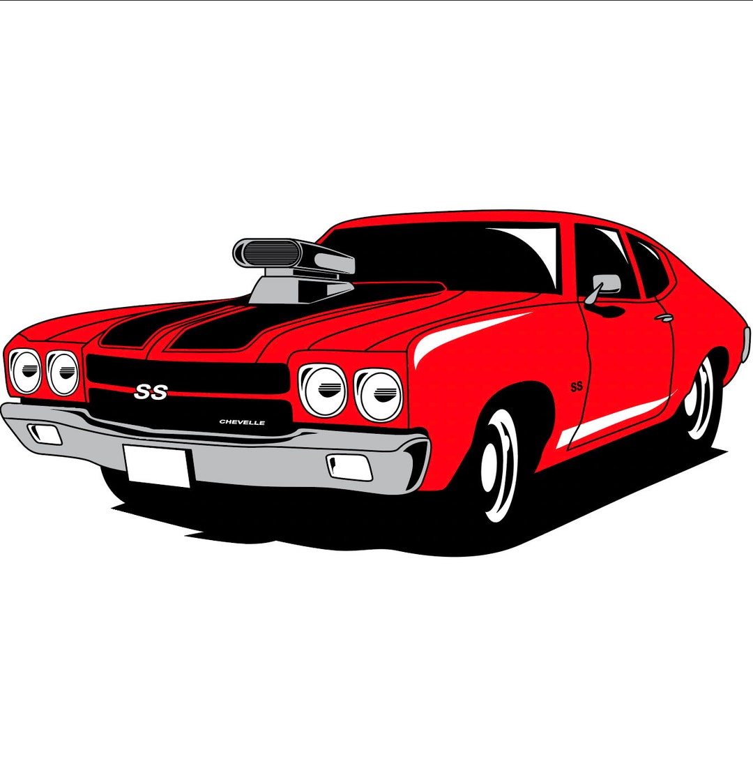 70 Chevelle Color Art - Etsy