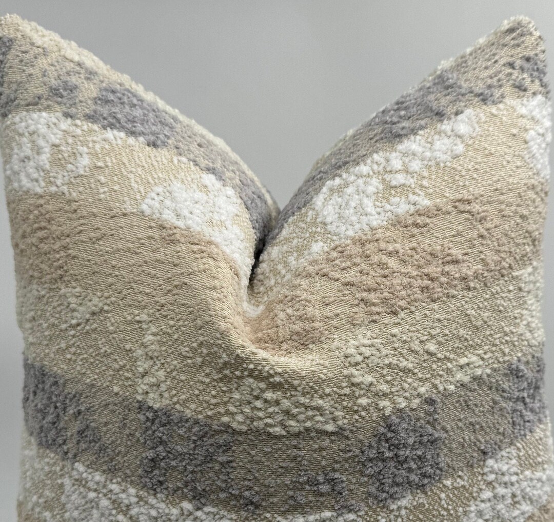 Colorful Luxury Boucle Cover,beige Wool Cushion Cover,boho Boucle ...