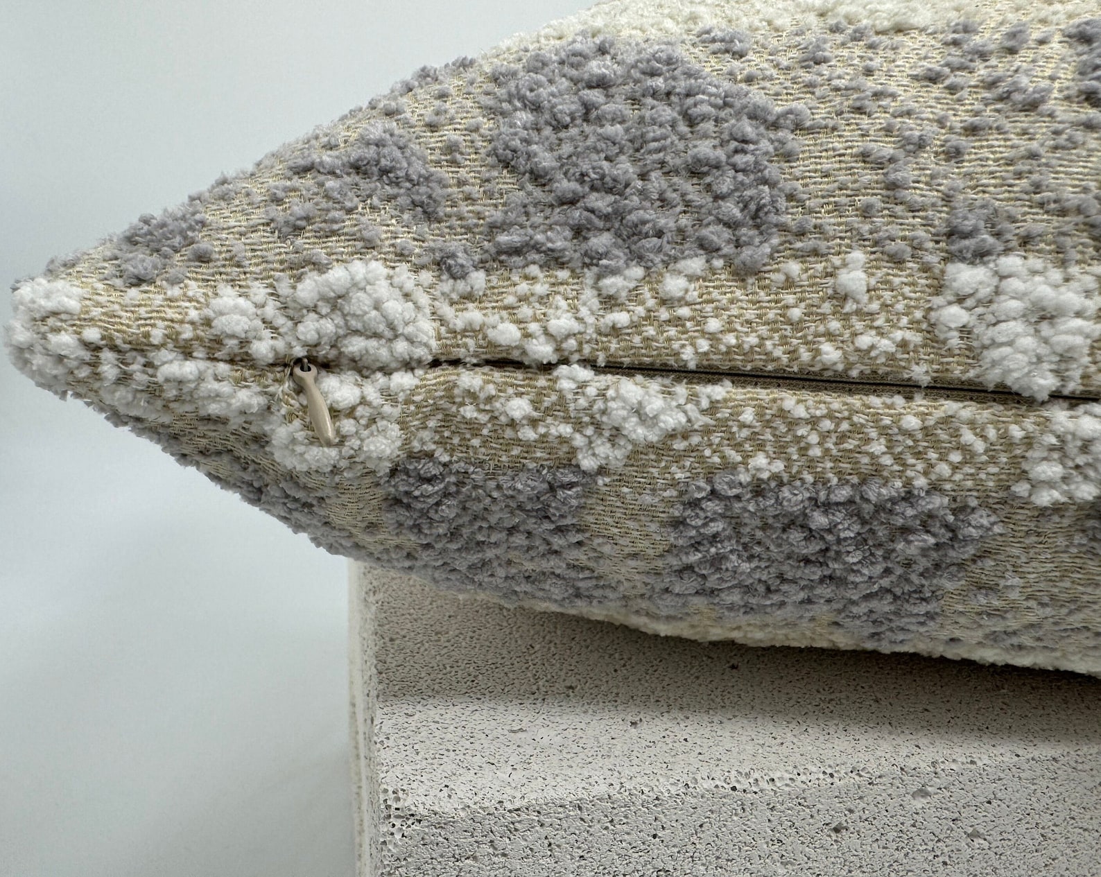 Colorful Luxury Boucle Cover,beige Wool Cushion Cover,boho Boucle ...