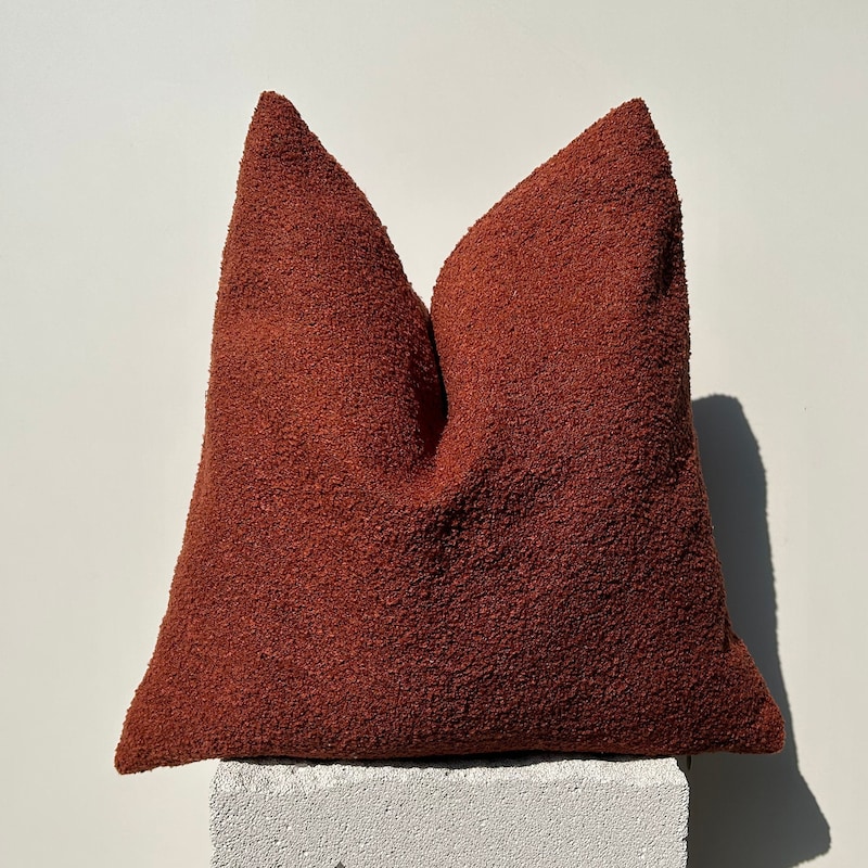 Rust Pillow Cover - Etsy