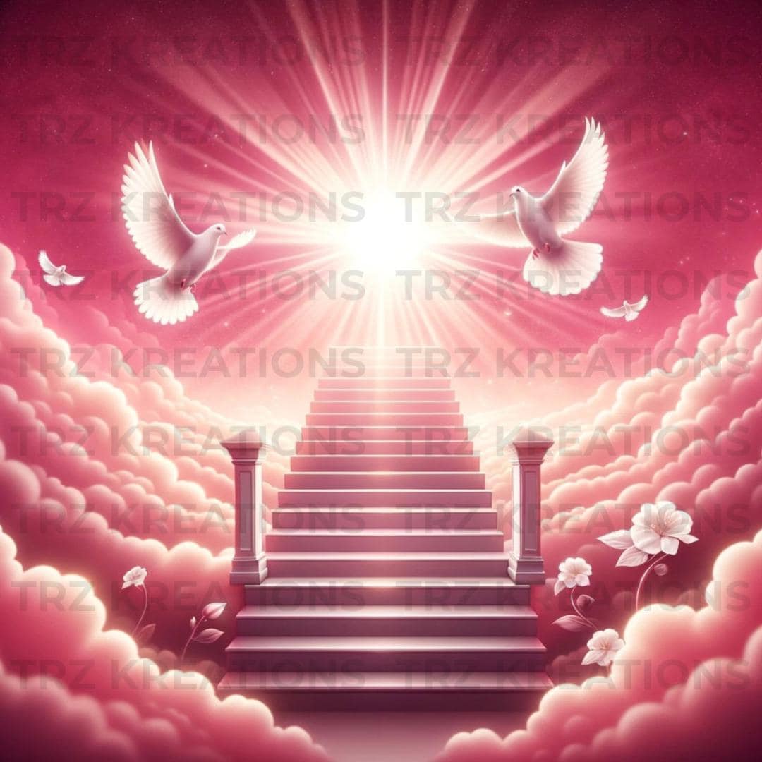 Memorial Background PNG | Digital Download for Obituary, Memorial ...