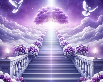 Memorial Background Digital Download Memorial Design Bereavement in ...