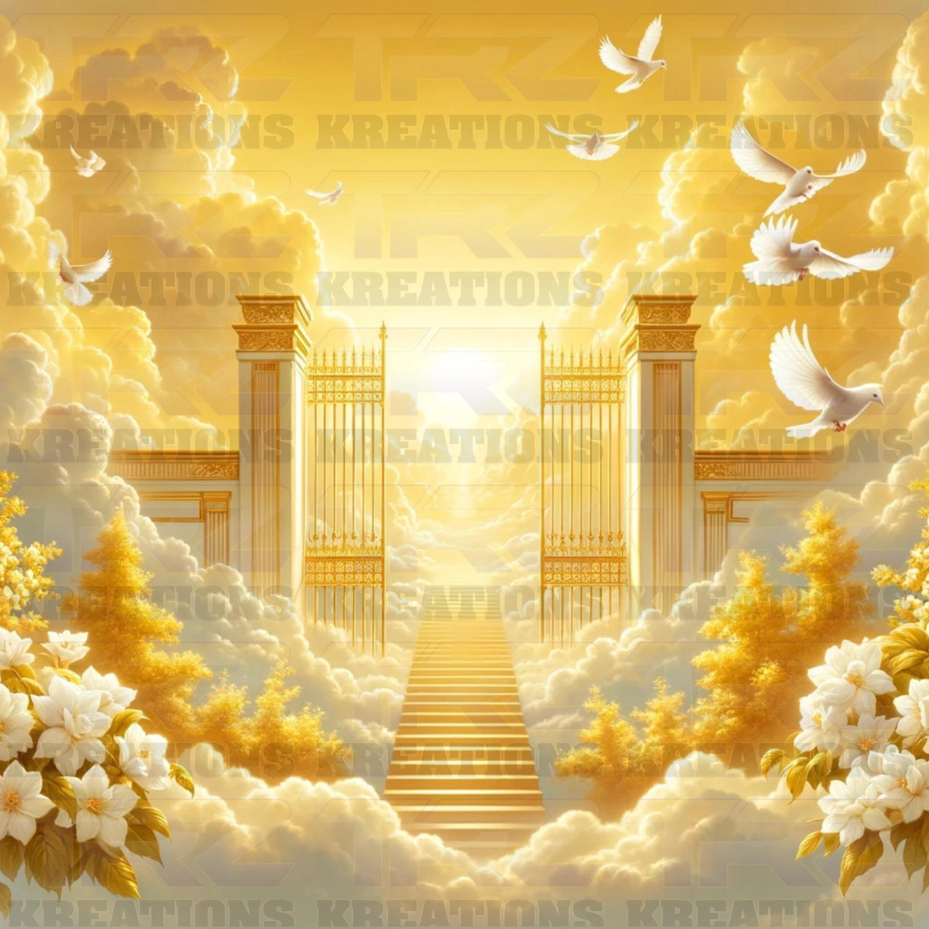 Memorial Background | Digital Download | Memorial Design | Bereavement ...