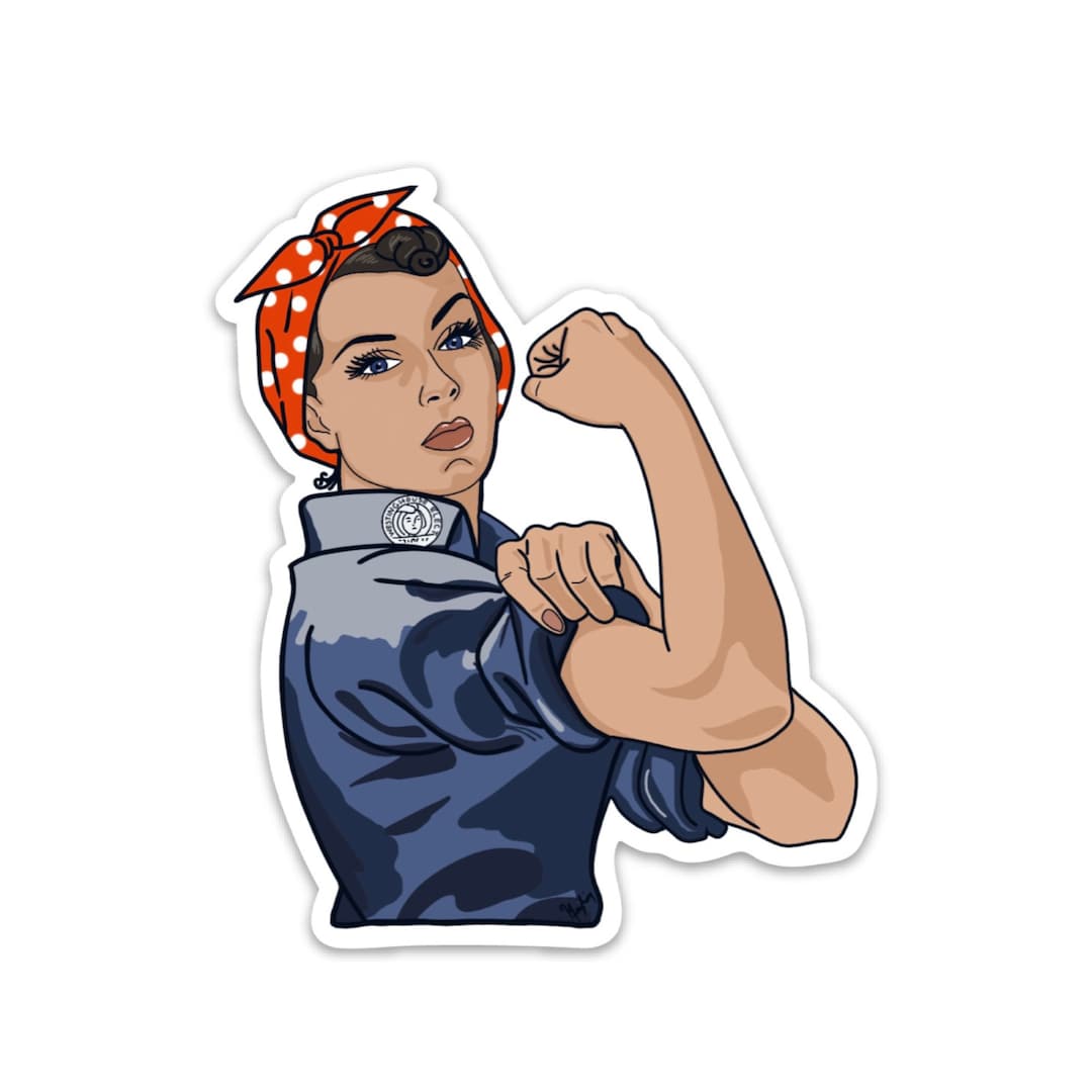 Rosie the Riveter Sticker - Etsy