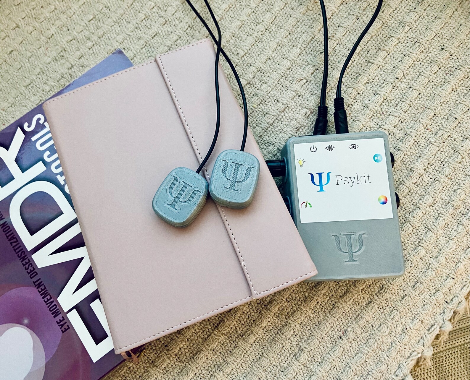 EMDR Light Bar Buzzers / Bilateral Stimulation BLS / Adjustable ...