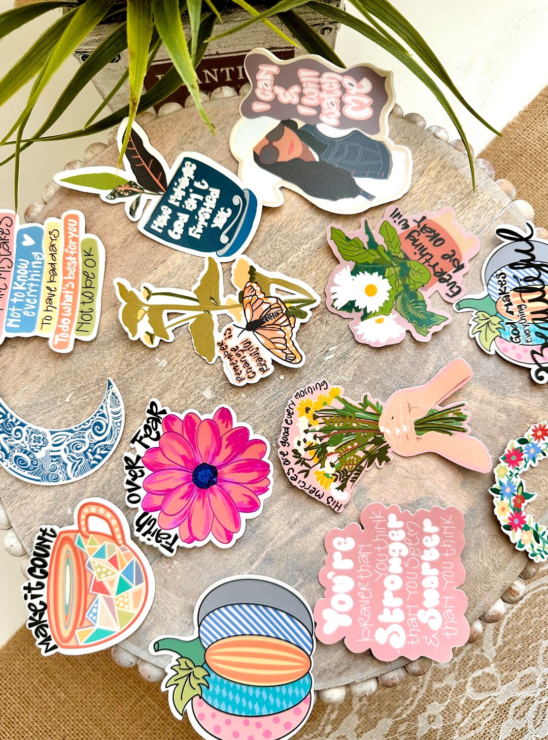 Handdrawn Stickers, Waterproof and Unique for Any Surface, Device ...