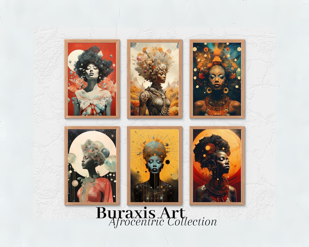 30 Printable Wall Art | Afrocentric Art, INSTANT DOWNLOAD, African Art ...