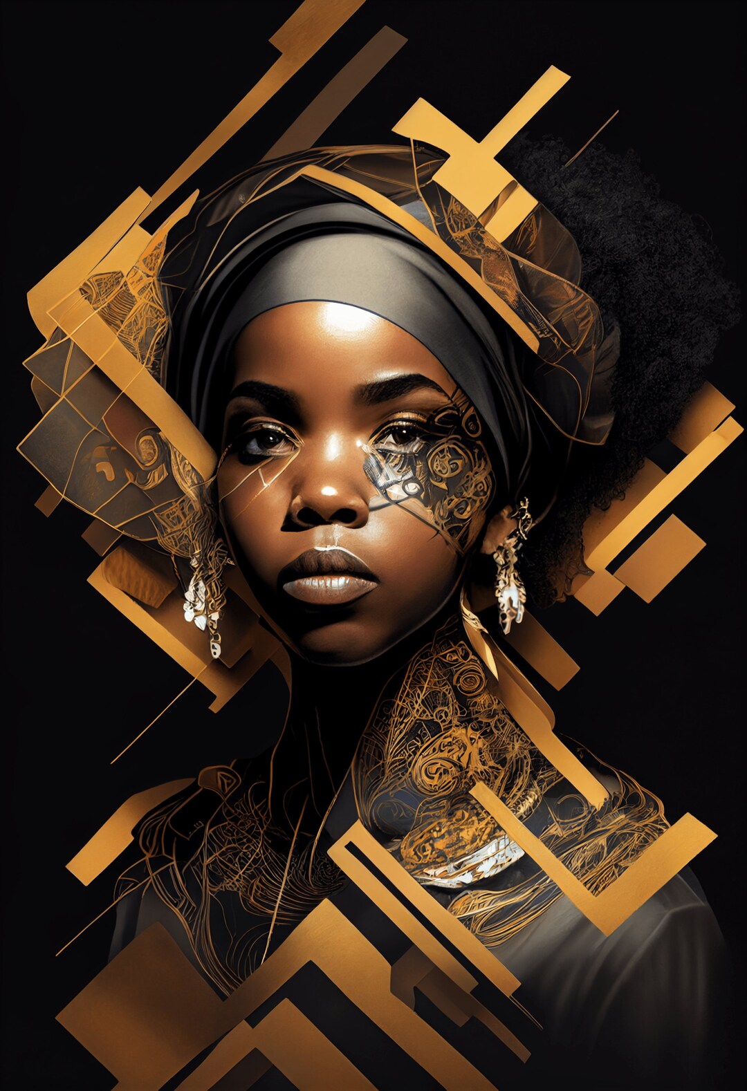Afrofuturism, Afrocentric, Africans American, Afrocentric Art, African ...