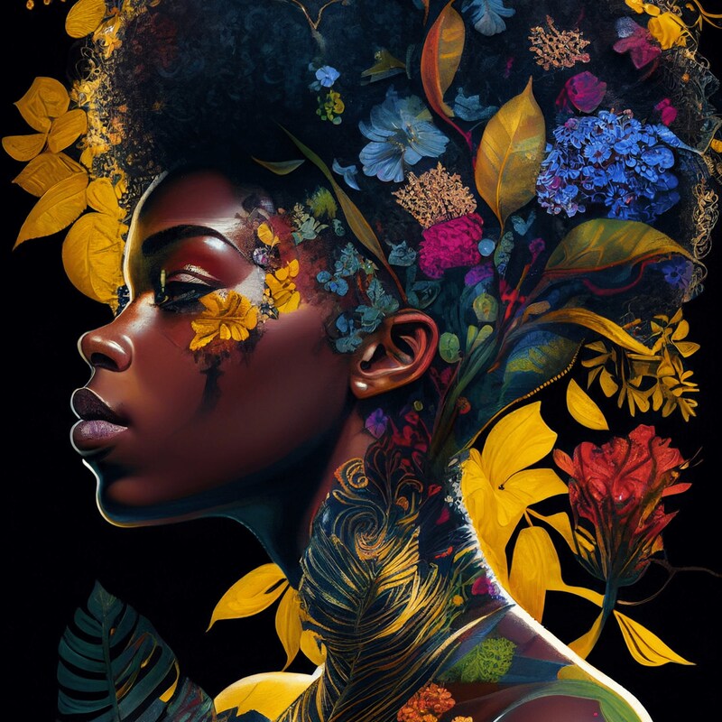 Afrocentric Art - Etsy