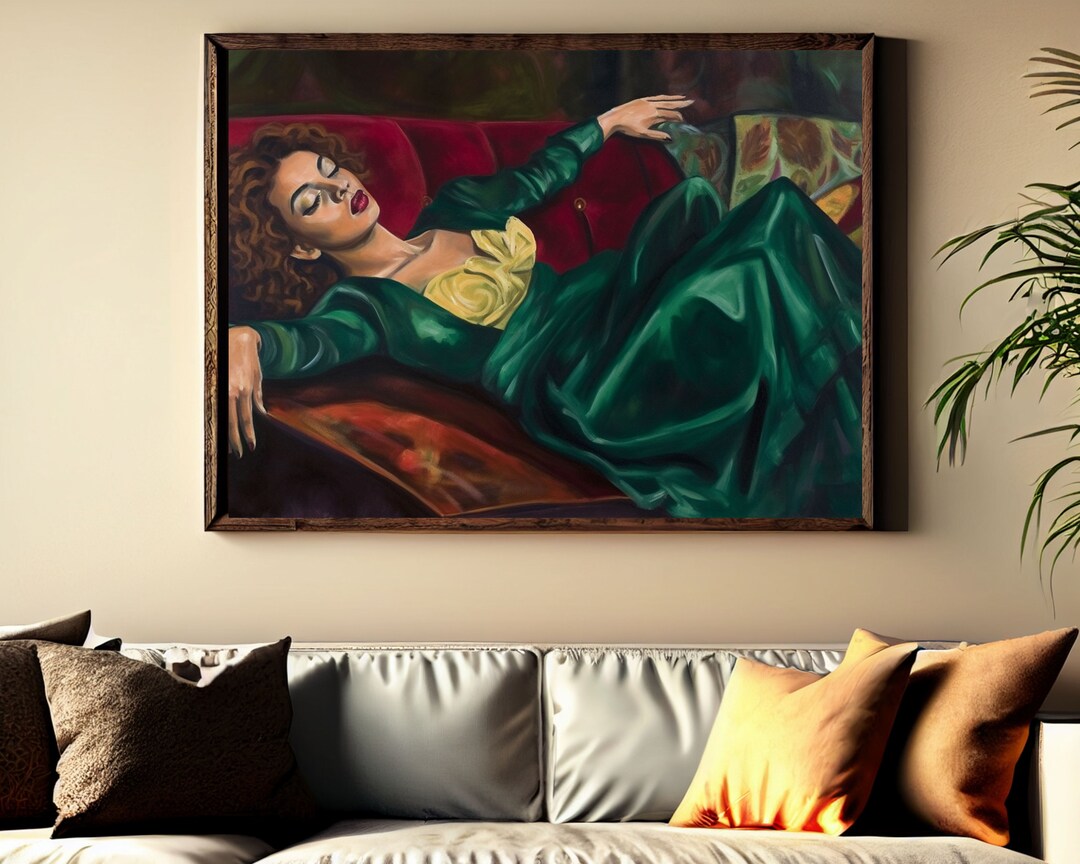 5 Printable Wall Art | Decadent Young Woman, After the Dance, Ramon ...