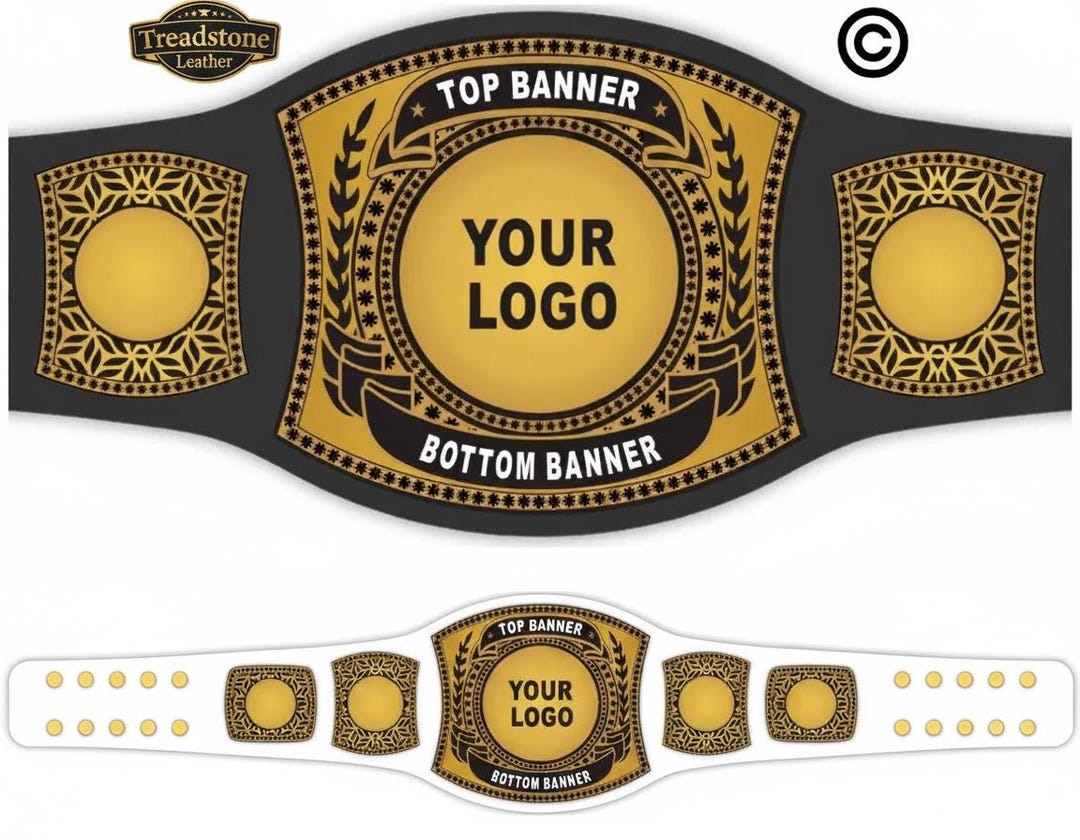Custom Championship Belt, Personalized Wrestling Belt for Awards ...