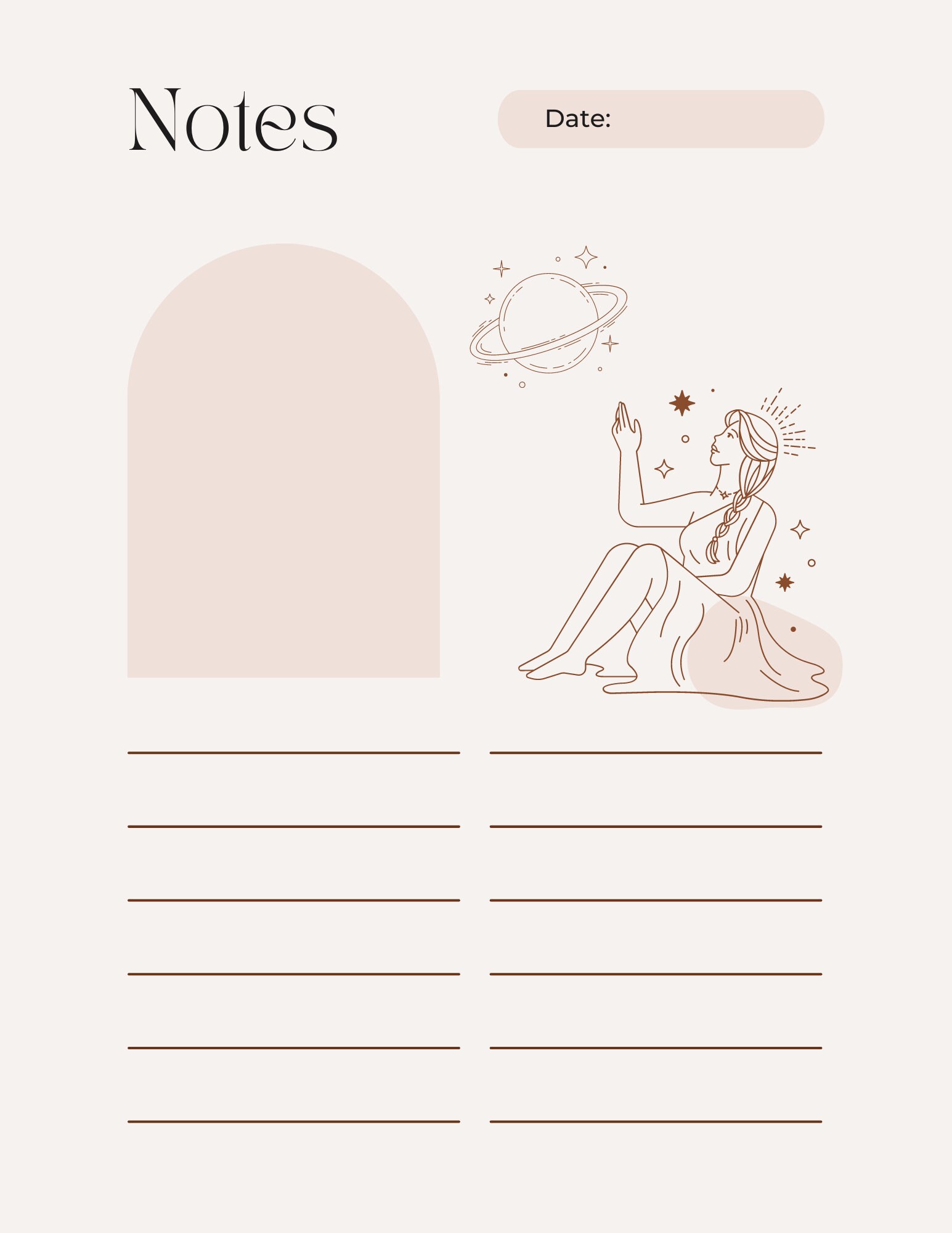 2023 Celestial Planner Digital Download - Etsy