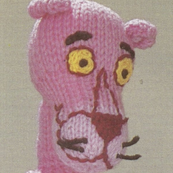 Knitted Toy Panther Patterns - Etsy