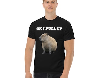 Capybara Pull up Shirt - Etsy