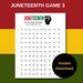 Juneteenth Printable Games, Word Search, Coloring Page, and More - Etsy