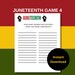 Juneteenth Printable Games, Word Search, Coloring Page, and More - Etsy ...
