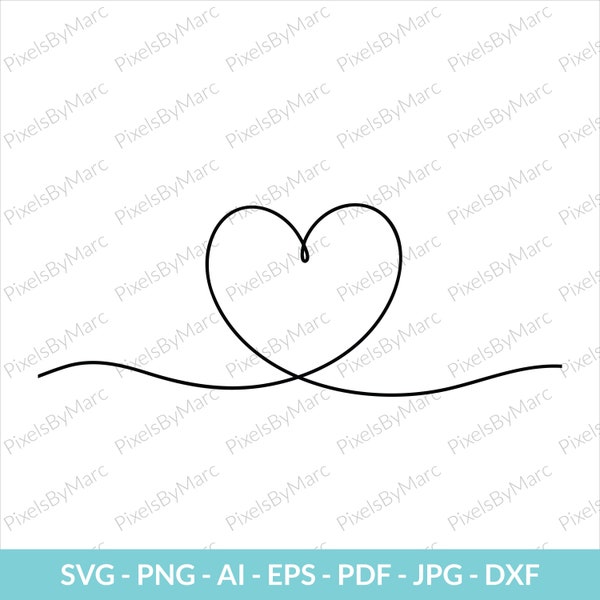 Herzlinien plotterdatei - Etsy.de