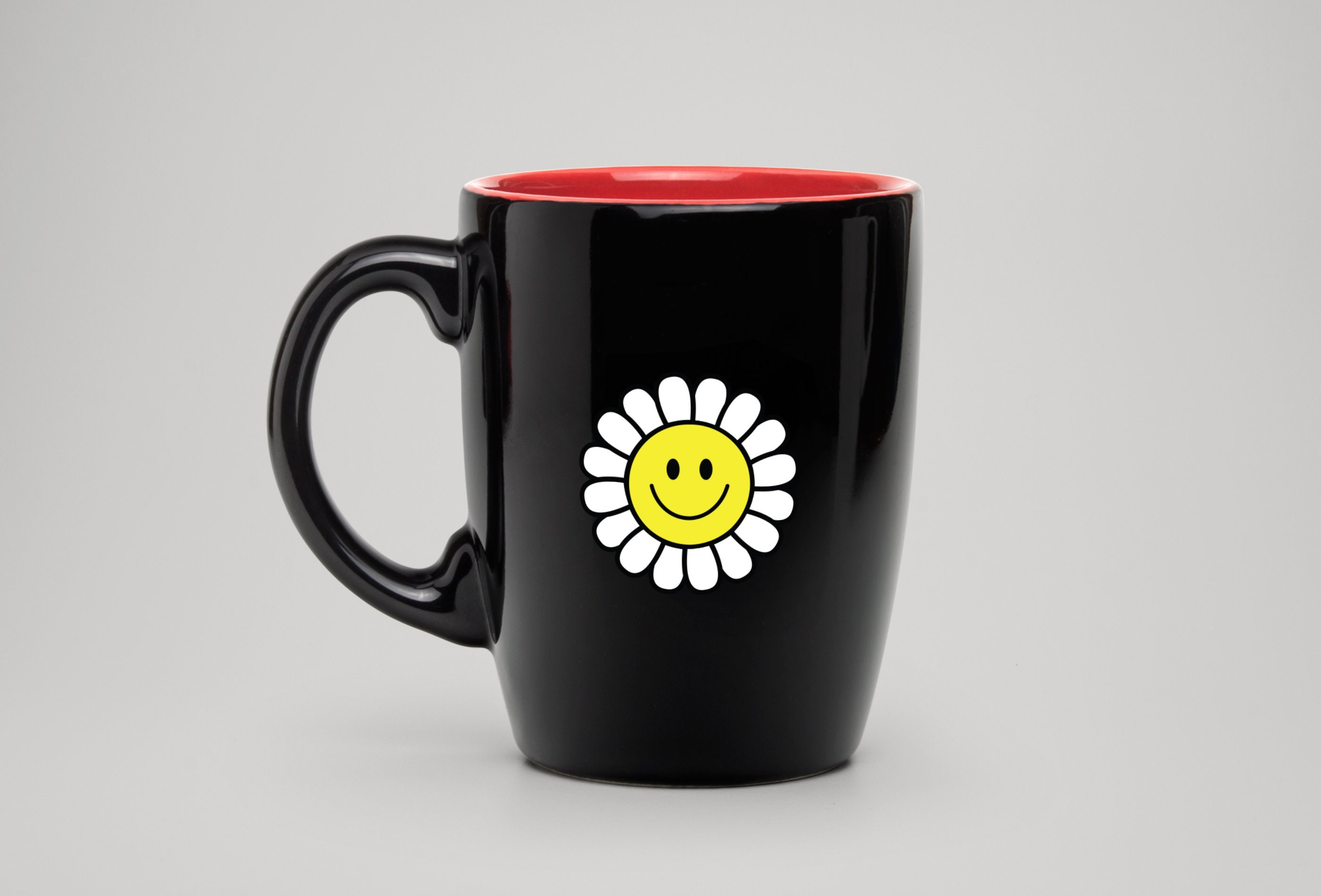 Positive Flower Instant Download, Smiling Sunflower Clipart, Happy ...