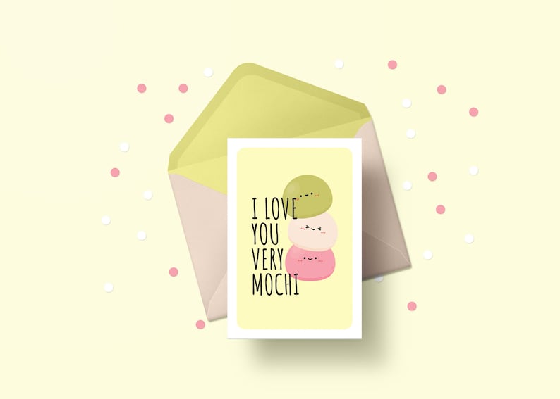 Set of 6 Printable Cute Food Puns Cards, Cute Food Quotes Greeting ...