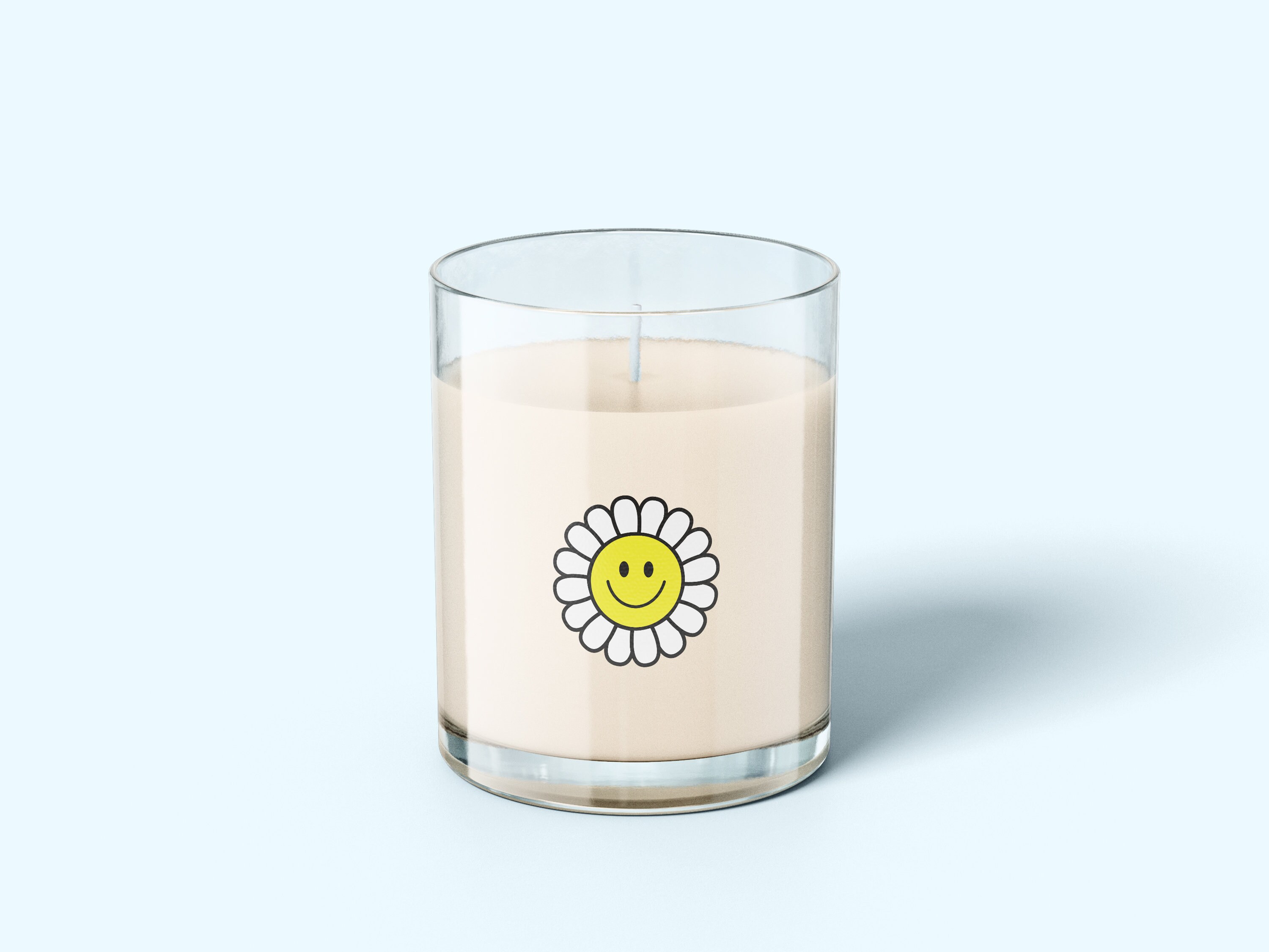 Positive Flower Instant Download, Smiling Sunflower Clipart, Happy ...