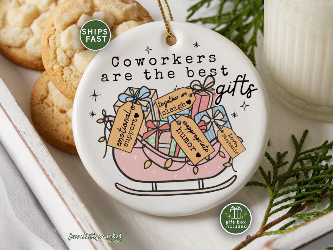 Personalized Coworker Gift,gift for Work Friends,coworker Christmas ...