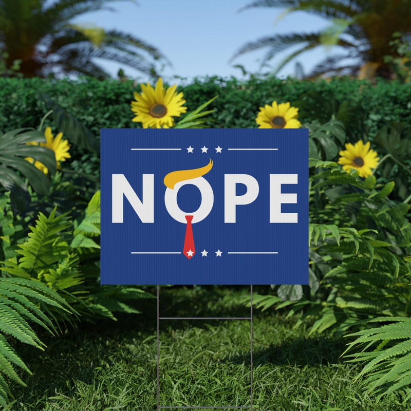 Anti Trump Sign - Etsy