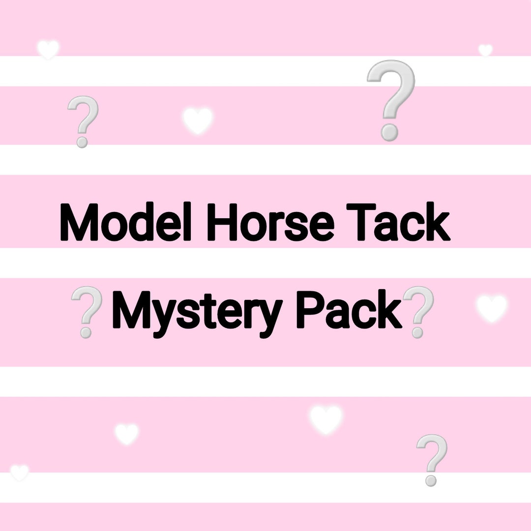Mystery Model Horse Tack Pack ( 5 Items) - Etsy