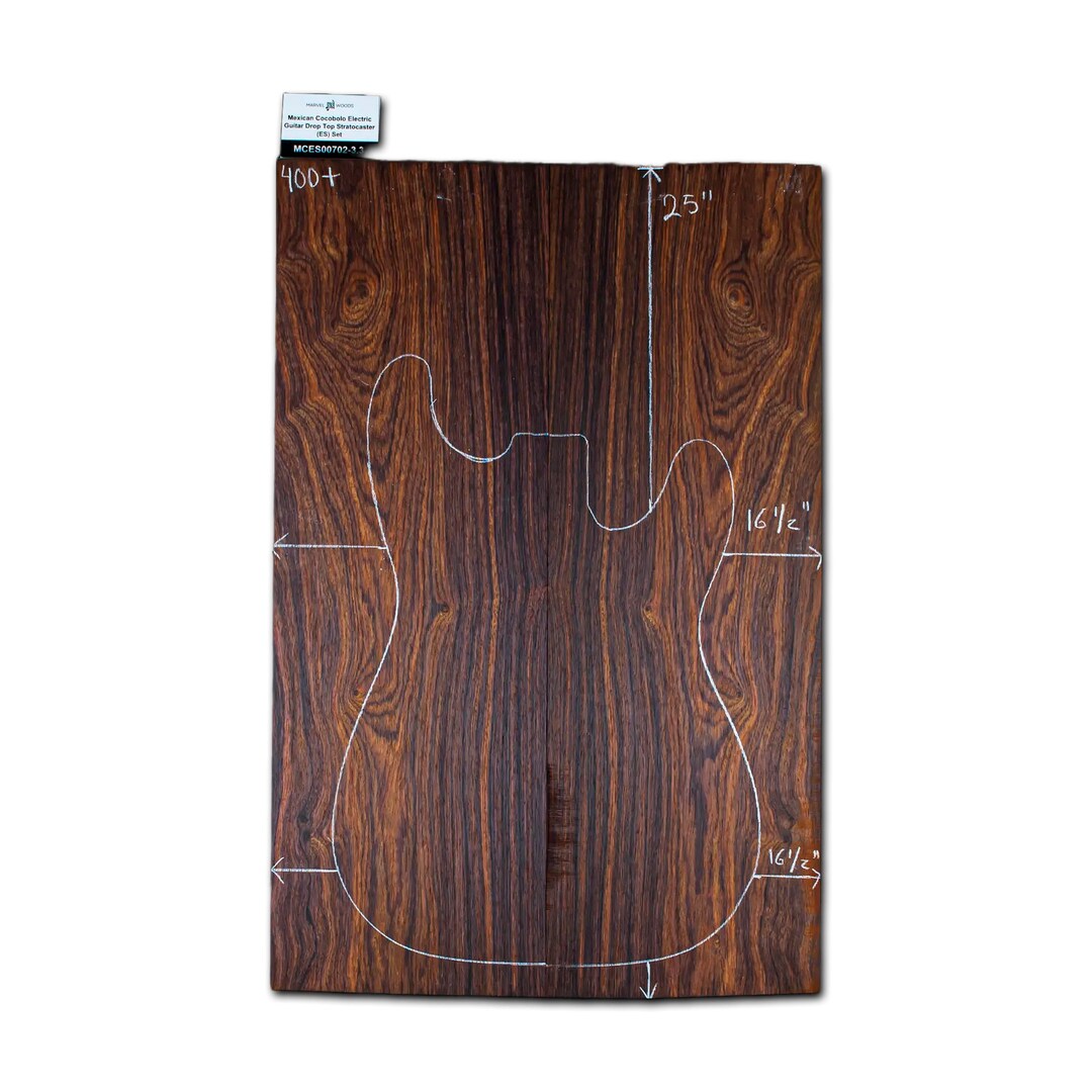 Mexican Cocobolo Electric Guitar Drop Top Stratocaster ES - Etsy