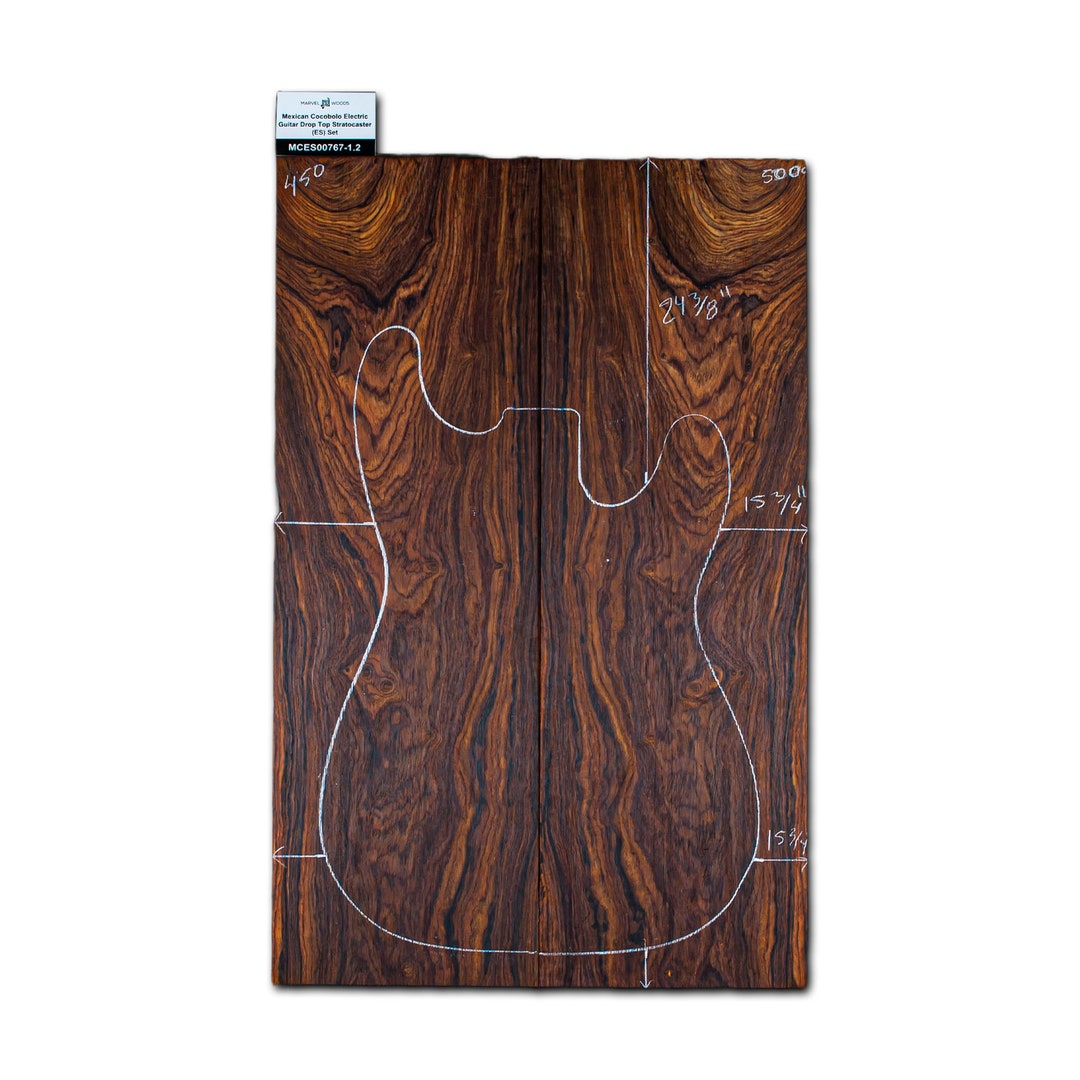 Mexican Cocobolo Electric Guitar Drop Top Stratocaster ES Set ...