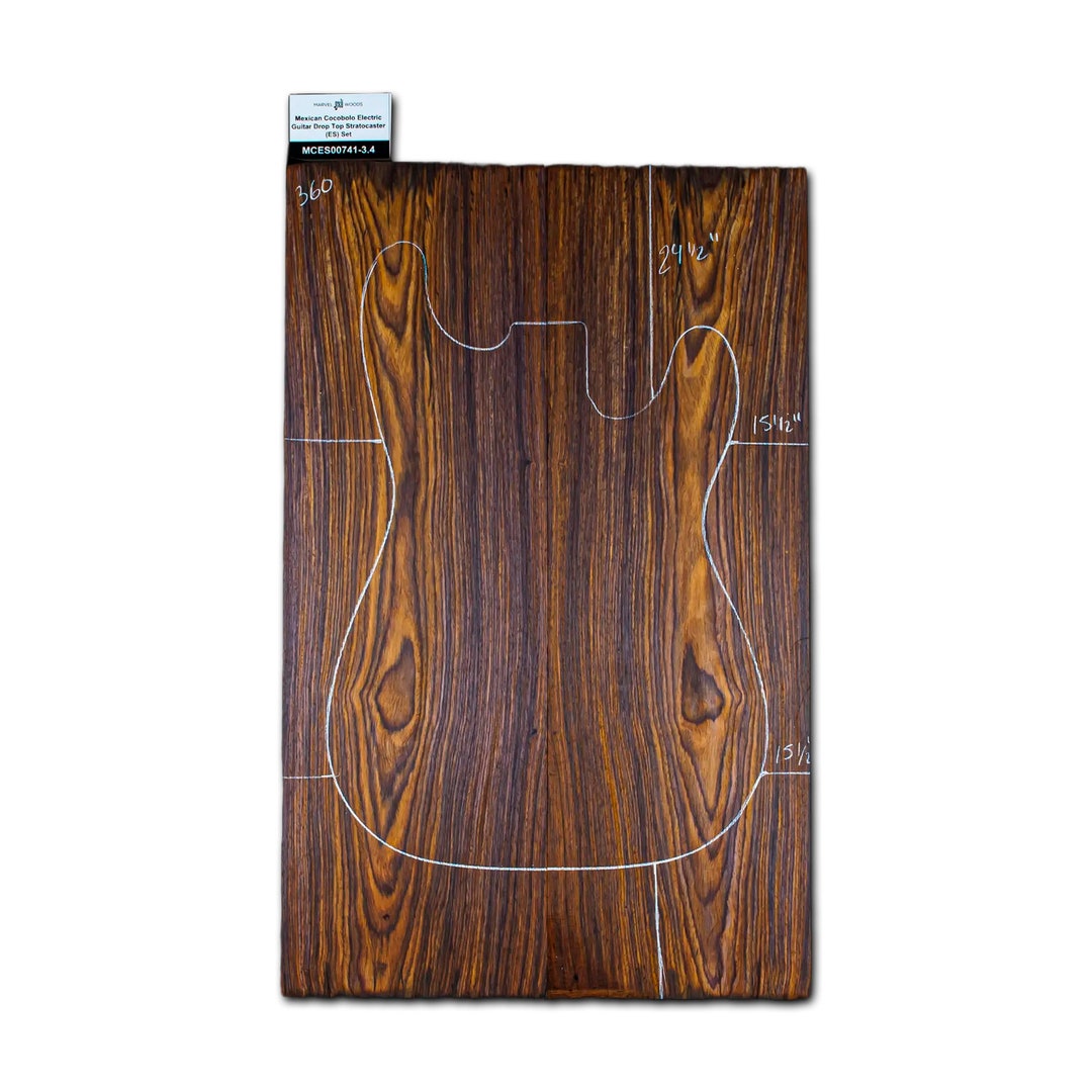 Mexican Cocobolo Electric Guitar Drop Top Stratocaster ES - Etsy