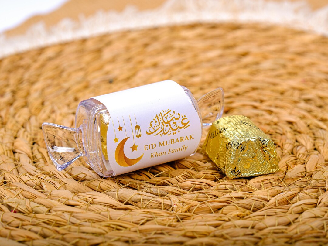 Personalised Ramadan Eid Chocolate Favours for Guests in Bulk | Wedding ...