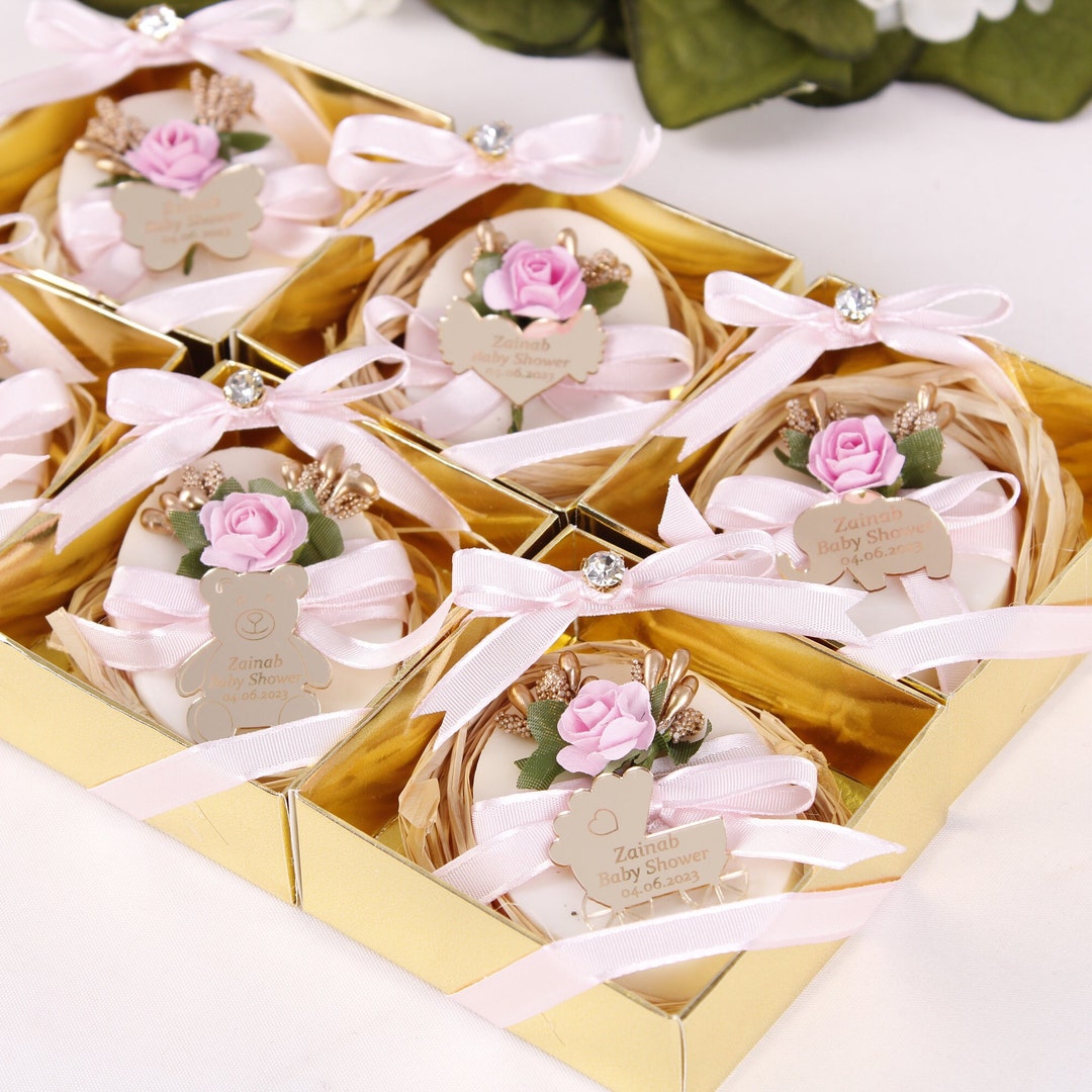 Personalised Soap Baby Shower Favours for Guest | Wedding Favours ...