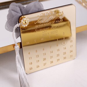 Personalised Muslim Wedding Magnet Favours Bulk Magnet - Etsy