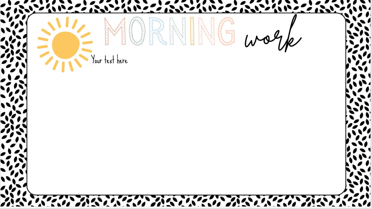 Modern Boho Google Slides Templates Digital Download - Etsy