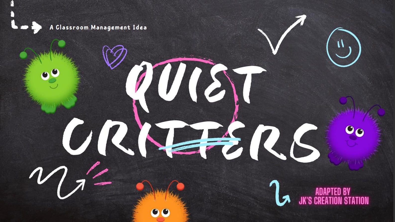 Quiet Critters- A Classroom Management Tool- Quiet Classroom - Etsy