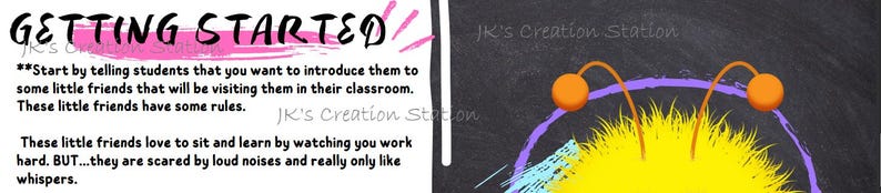 Quiet Critters- A Classroom Management Tool- Quiet Classroom - Etsy