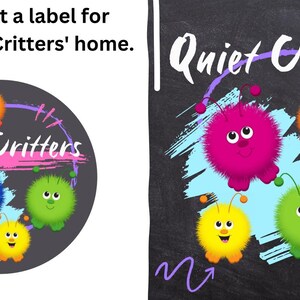 Quiet Critters- A Classroom Management Tool- Quiet Classroom - Etsy