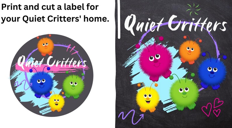 Quiet Critters- A Classroom Management Tool- Quiet Classroom - Etsy