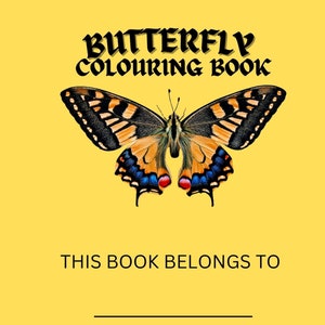 Printable Butterfly Colouring /30 Unique Downloadable Sheets/ Easy to ...