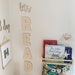 Let’s Read Sign, Read Sign, Sign for Playroom, Wooden Nursery Decor ...