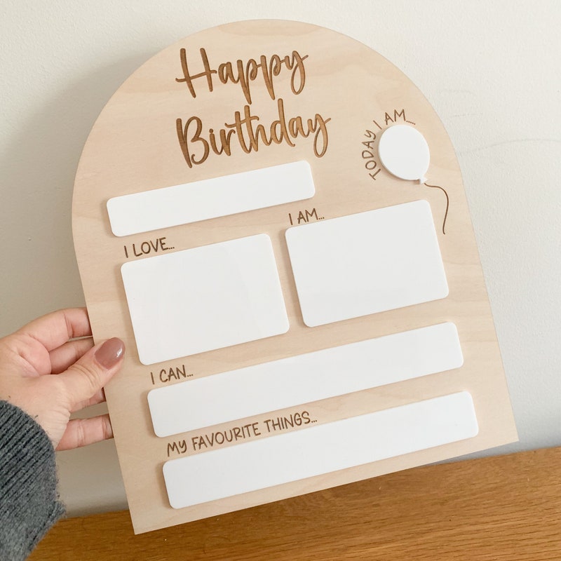 Birthday Board - Etsy