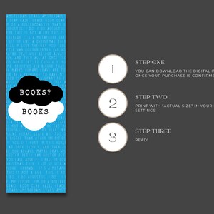 Printable the Fault in Our Stars Bookmark Bundle, Set of 8 - Book Lover ...