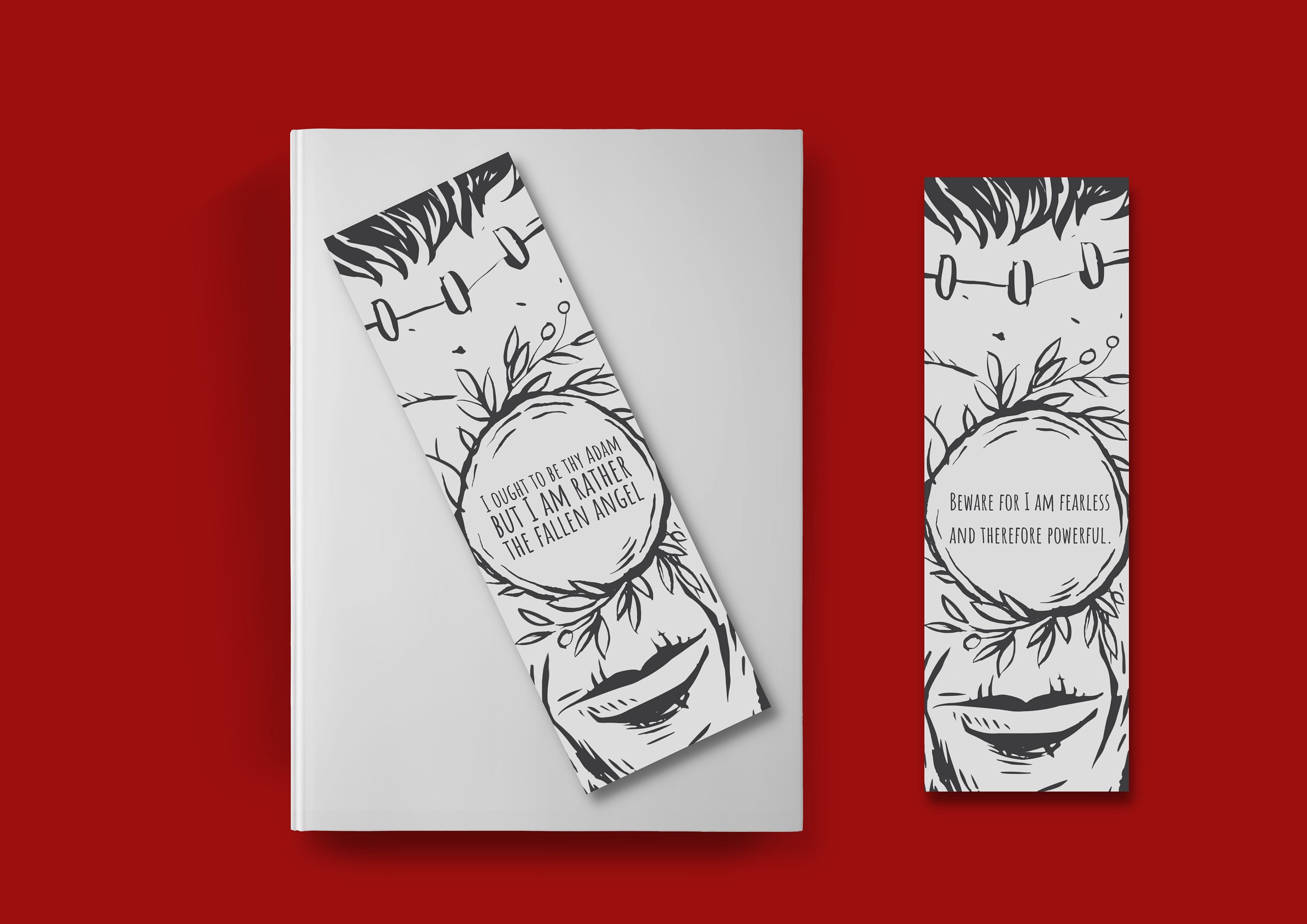 Printable Frankenstein Bookmark Bundle, Set of 8 - Book Lover, Gift for ...