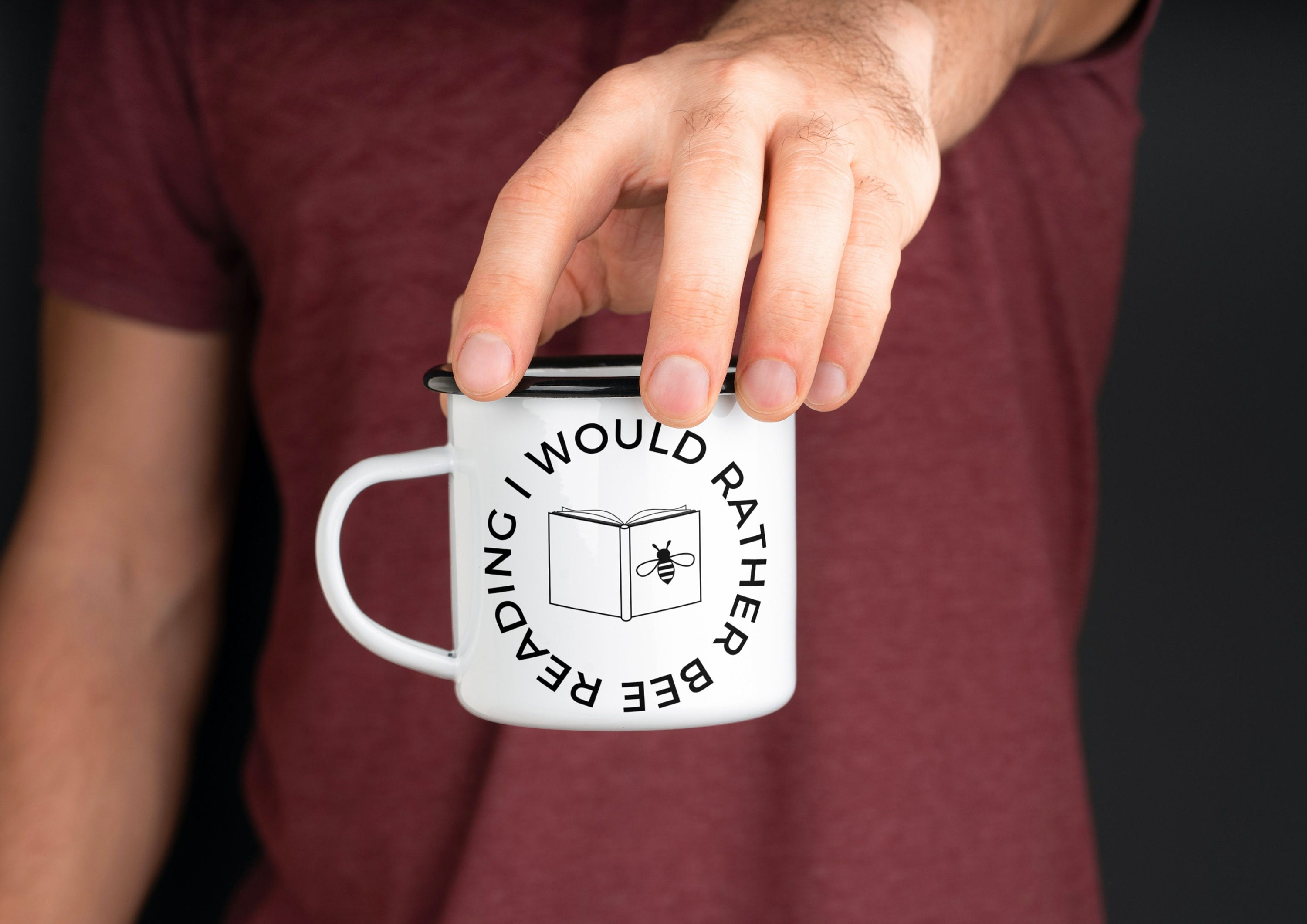 I Would Rather Bee Reading Svg, Png, Jpg, Pdf Funny Book Lover Svg ...
