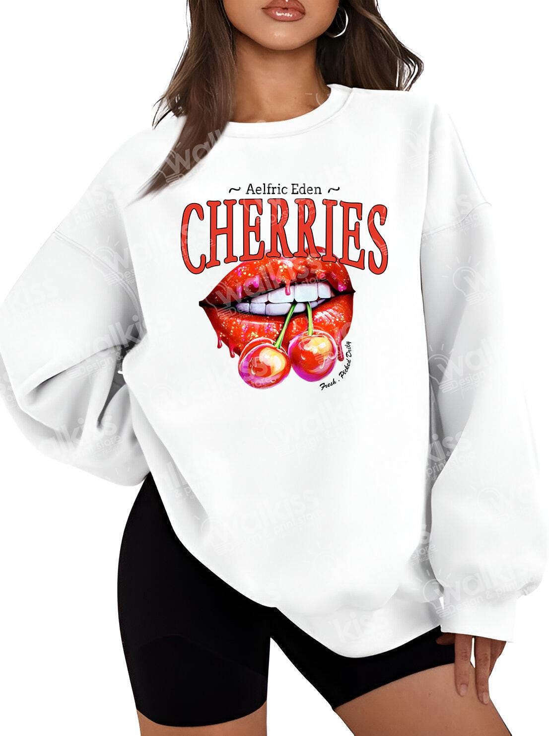 Cherry Png, Flirty Aesthetic Cherry Clipart, Cherry T-shirt Sublimation ...