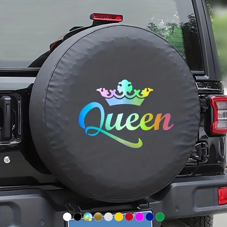 Car Sticker, Queen Sticker, Decal, Queen Crown, for Vehicles ...