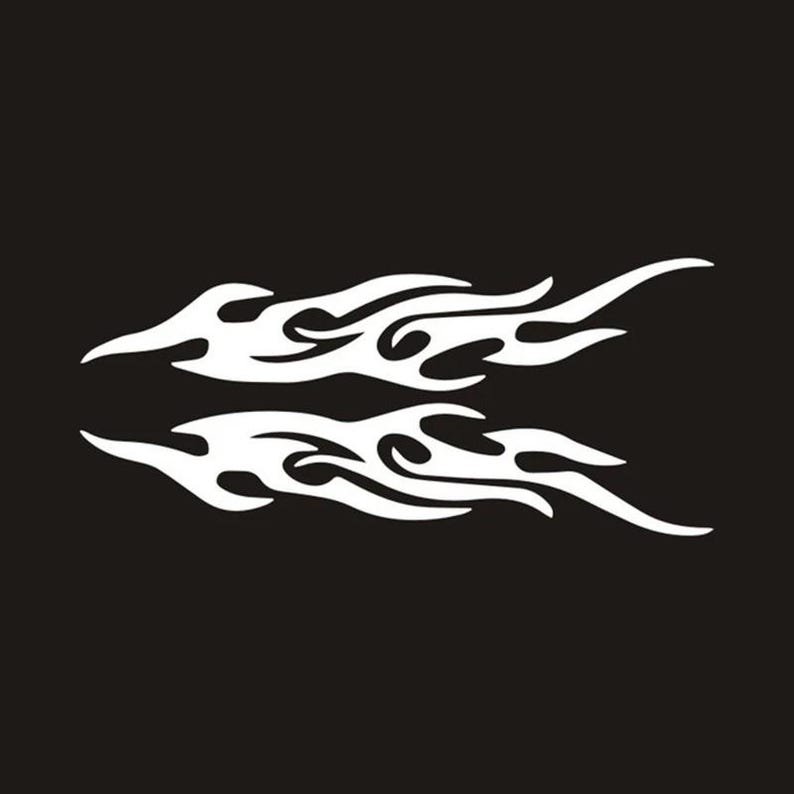 Car Sticker, Flame Fire, Flame Car, Stiker for Car, Auto Stiker, for ...