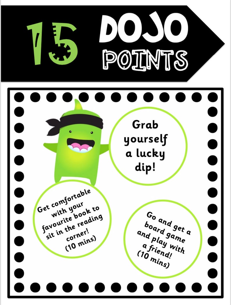 A4/A5 Digital Classroom Rewards for Class Dojo | Class Rewards ...
