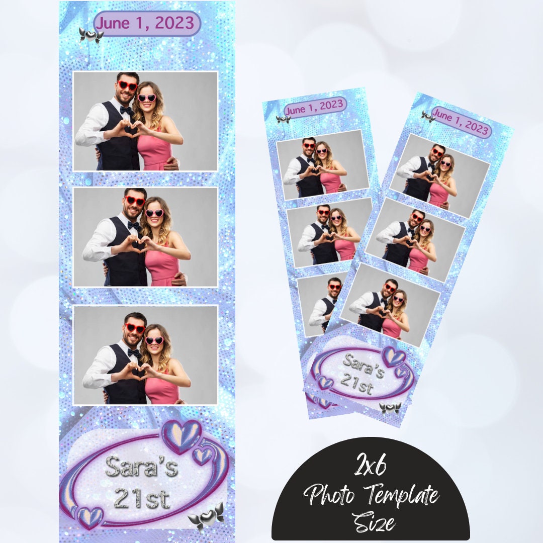 2000s Theme Party Sweet Sixteen Photo Booth Template, Birthday Photo ...