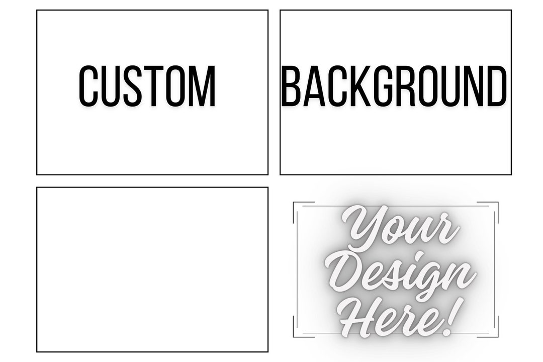 Custom Photo Booth Template: Choose Between 2x6 or 4x6 - Etsy